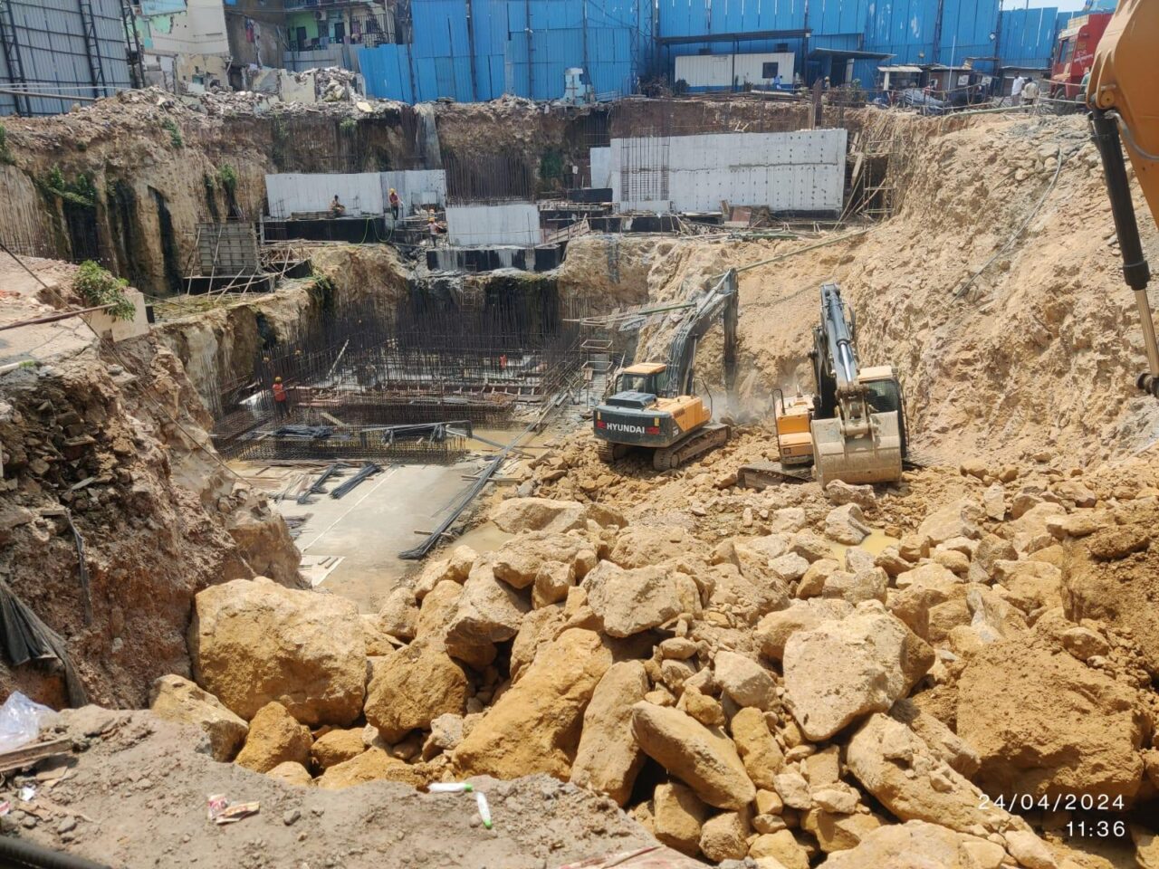 MS Infracon – Engaged in diversified activities in Rock & Earth Excavation, Site Development ...